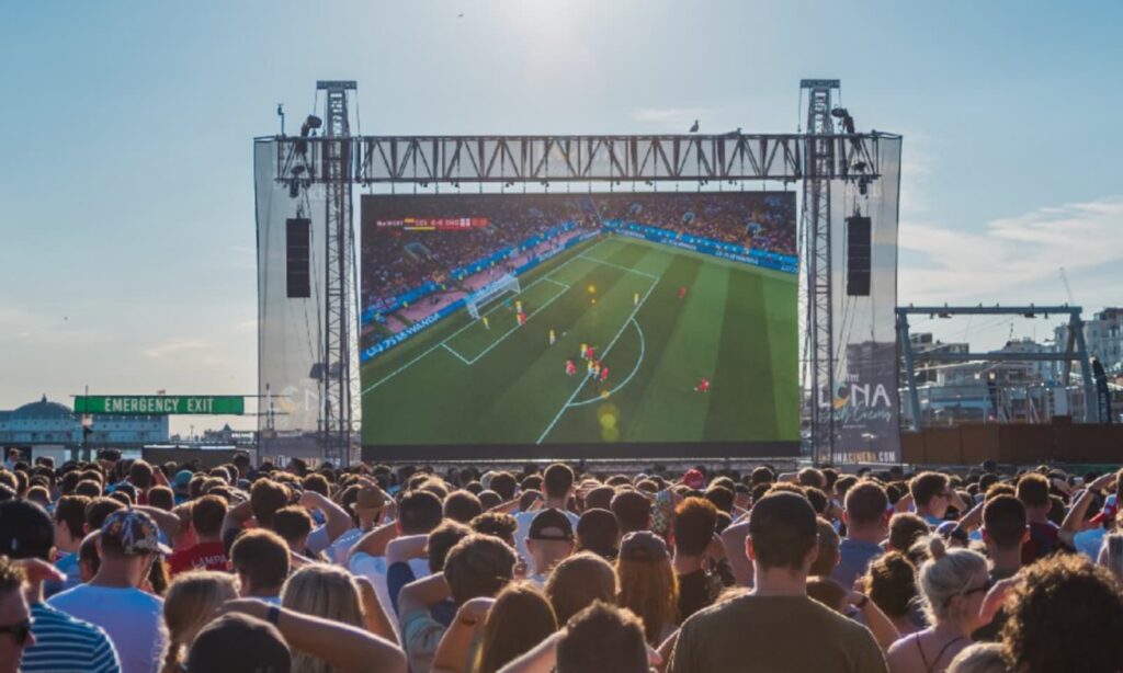 How LED screens have helped transform sports broadcasting