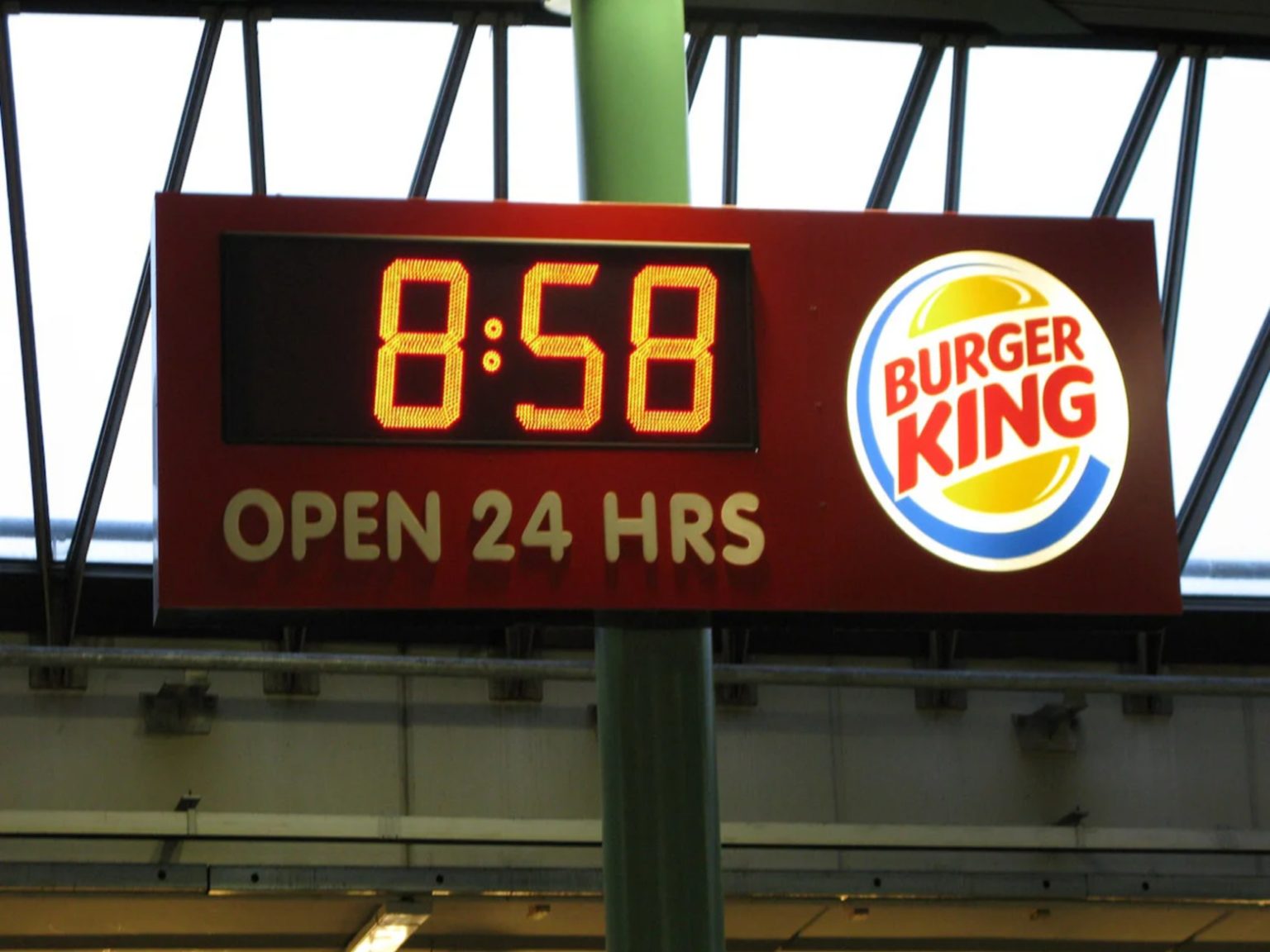 Digital Time & Temperature Display Rental | Scanlite