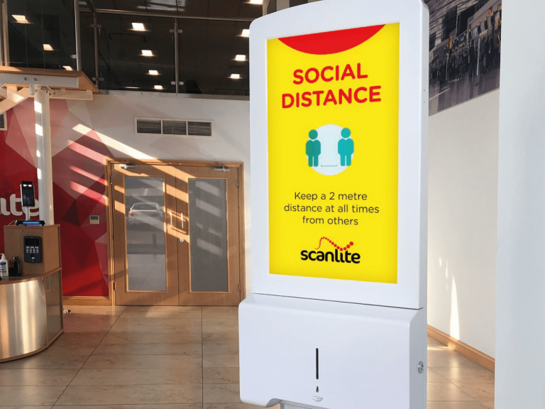 Free Standing LED Display Rental | Scanlite