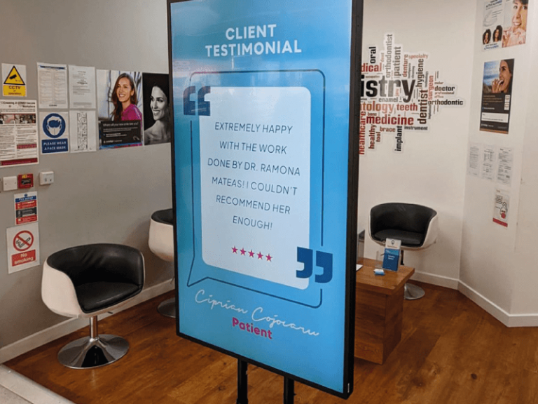 Indoor Freestanding Digital Displays & Video Screens | Scanlite